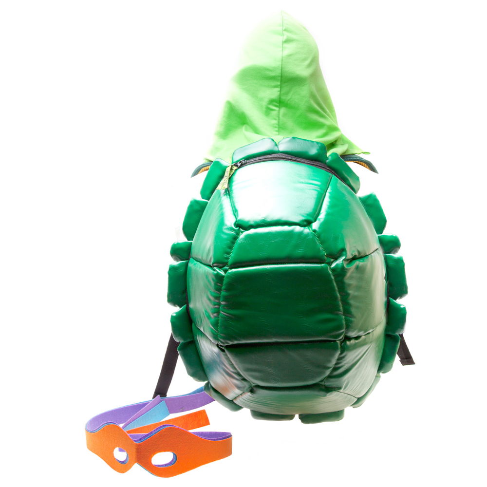 TEENAGE MUTANT NINJA TURTLES (TMNT) Green Hooded Turtle Shell Shield ...